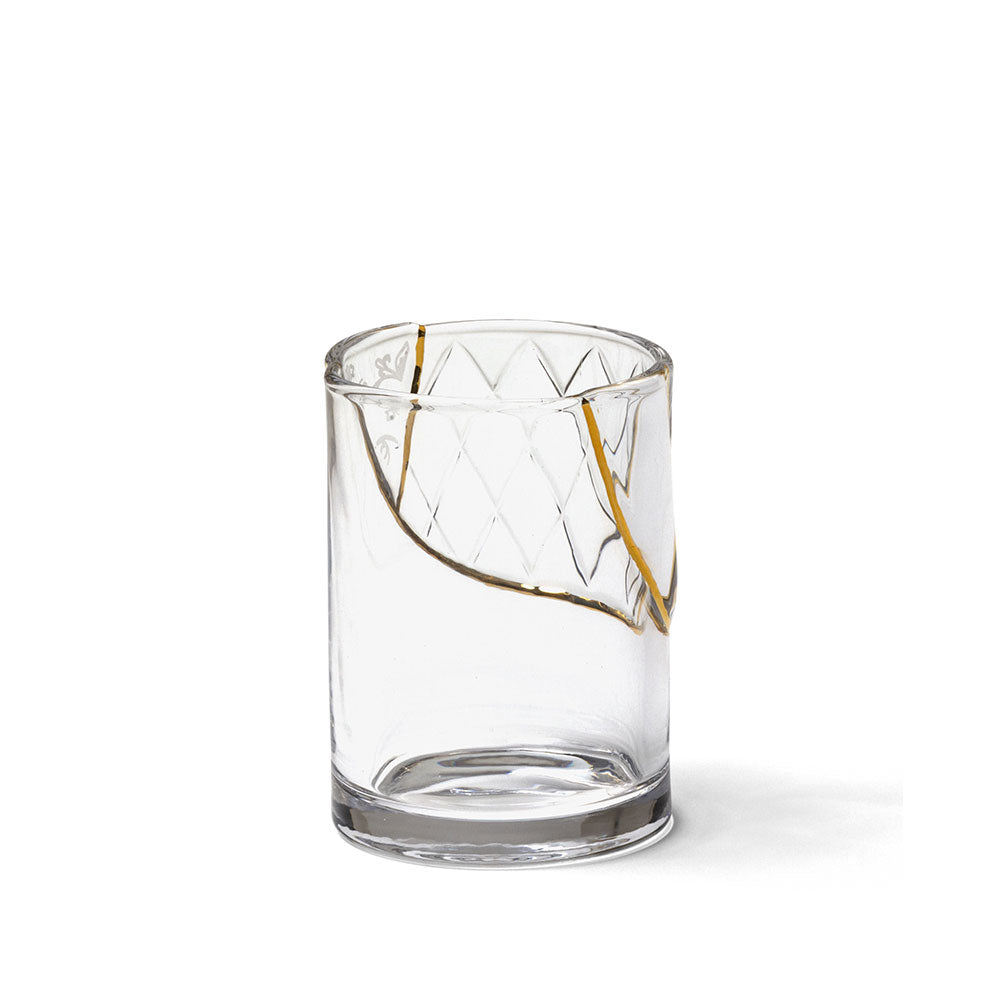 כוס זכוכית KINTSUGI פסים – SOHO. 100% Design Shop