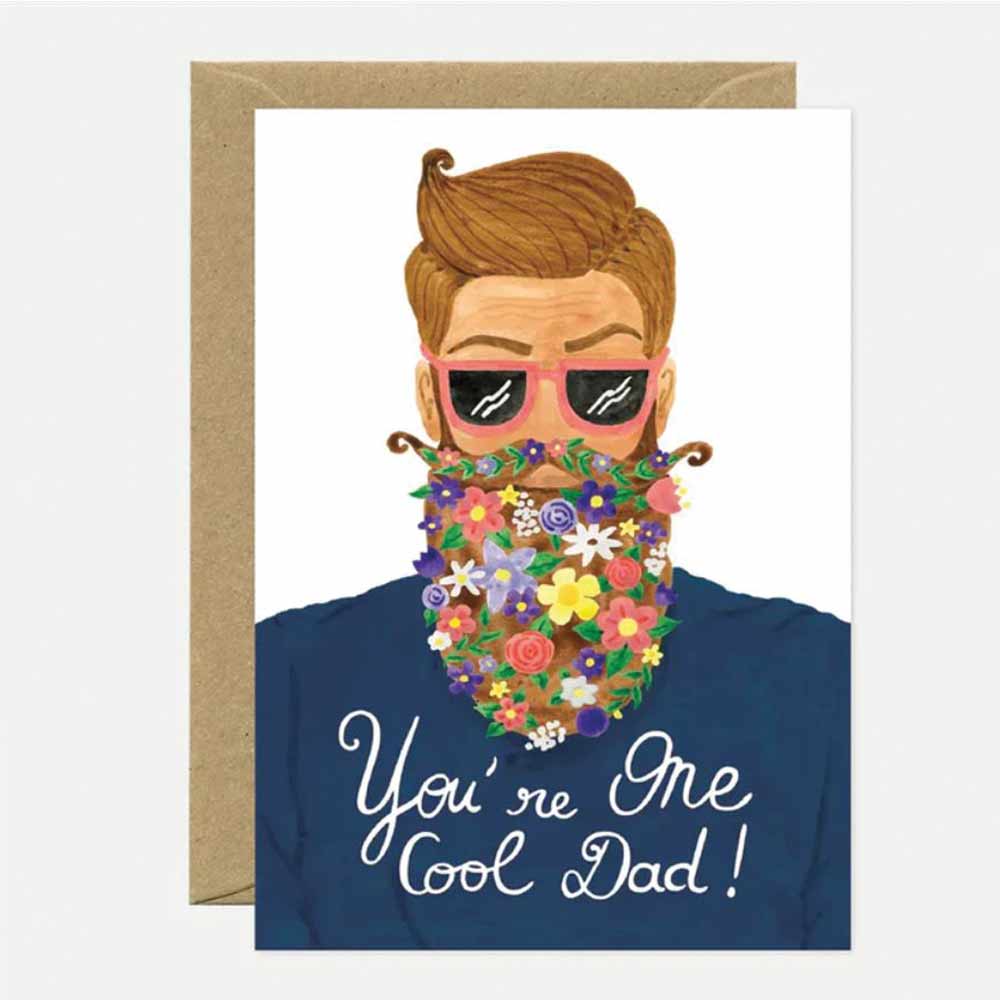 כרטיס ברכה One Cool Dad – SOHO. 100% Design Shop
